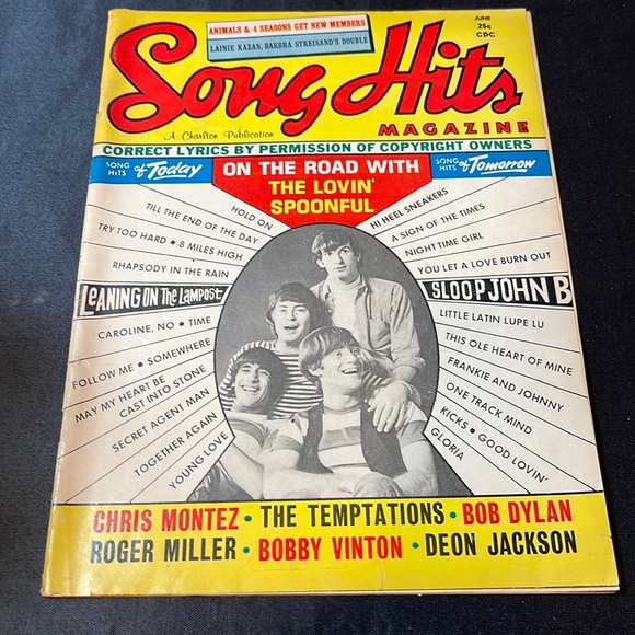 Other | Rare 1966 Song Hits Magazine Features Lovin Spoonful B Dylan ...